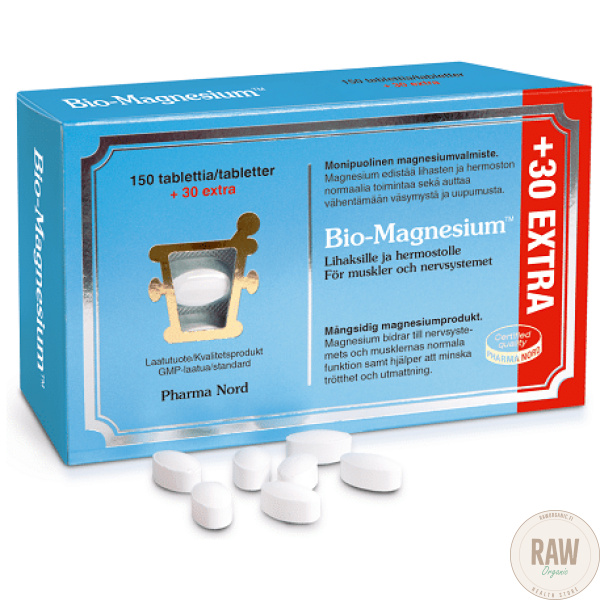 Pharma Nord Bio-Magnesium 200mg 180tabl - Raw Organic