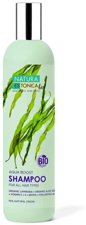 Natura Estonica Aqua Boost Shampoo, 400ml | Raw Organic