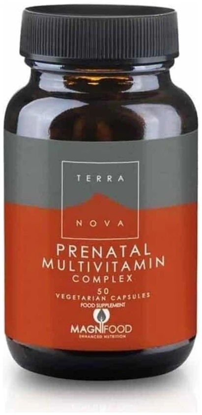 TerraNova Prenatal Multivitamin Complex 50 kaps. | Raw Organic