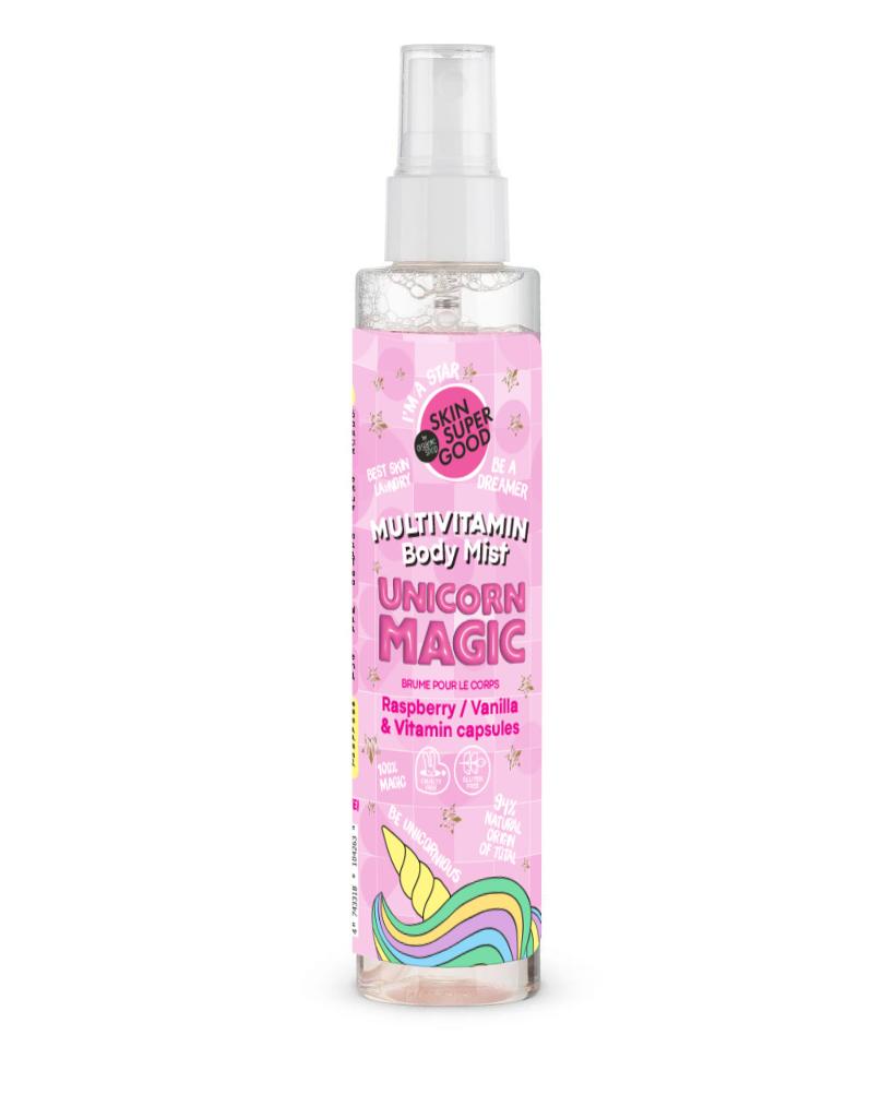 skin super good MULTIVITAMIN BODY MIST UNICORN POWER 100ml | Raw Organic