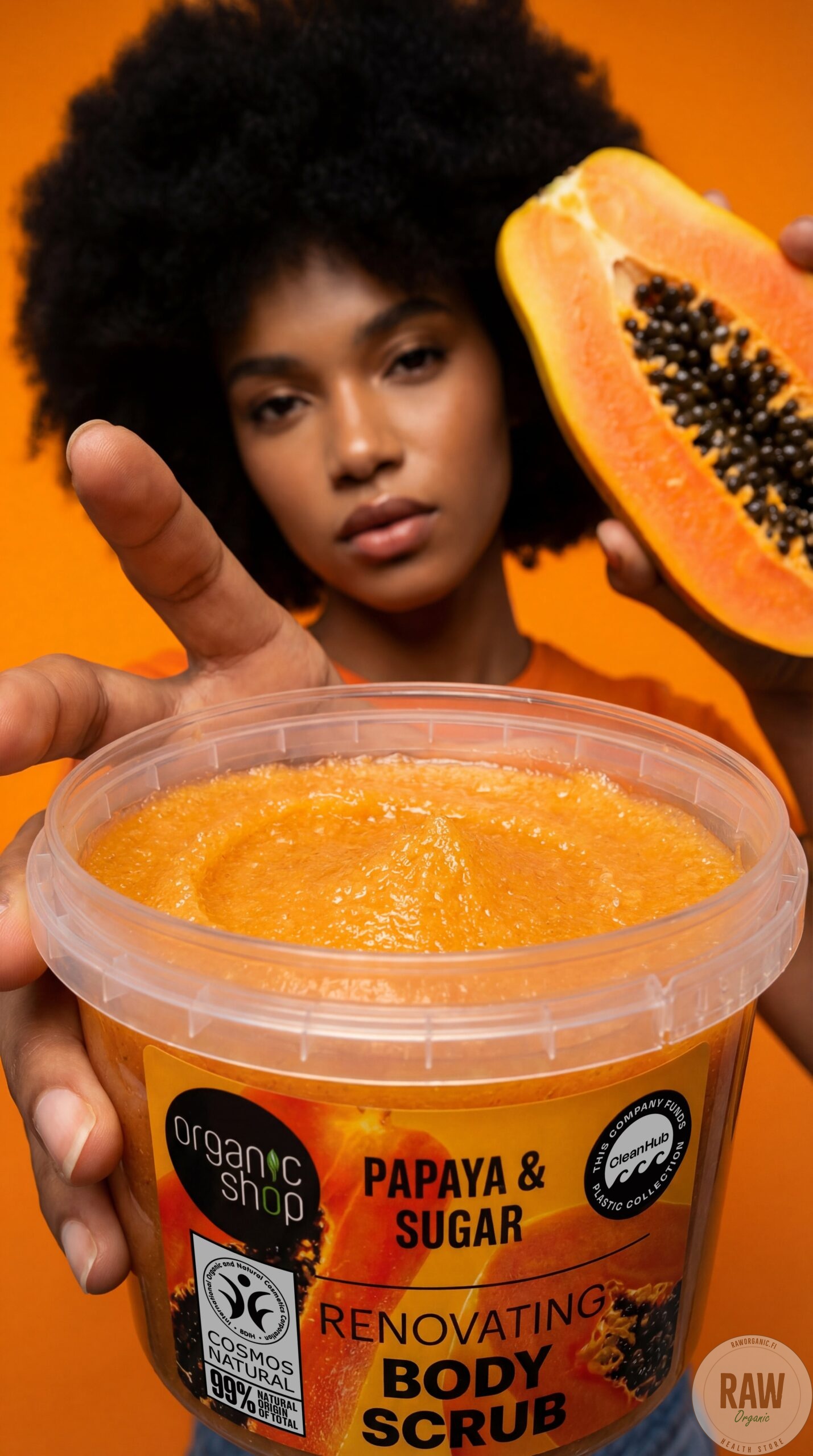 Organic Shop Papaya & Sugar Fruity Body Scrub 250 Ml